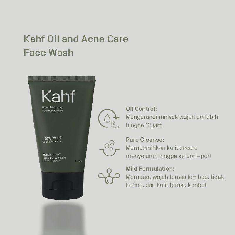 Jual Kahf Oil And Acne Care Face Wash - 50ml Di Seller Beautiva ...