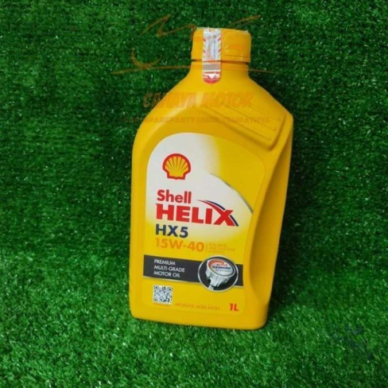 Jual SHELL HELIX HX5 1000ML 15W-40 GRATIS BUBLE WERP di Seller ...