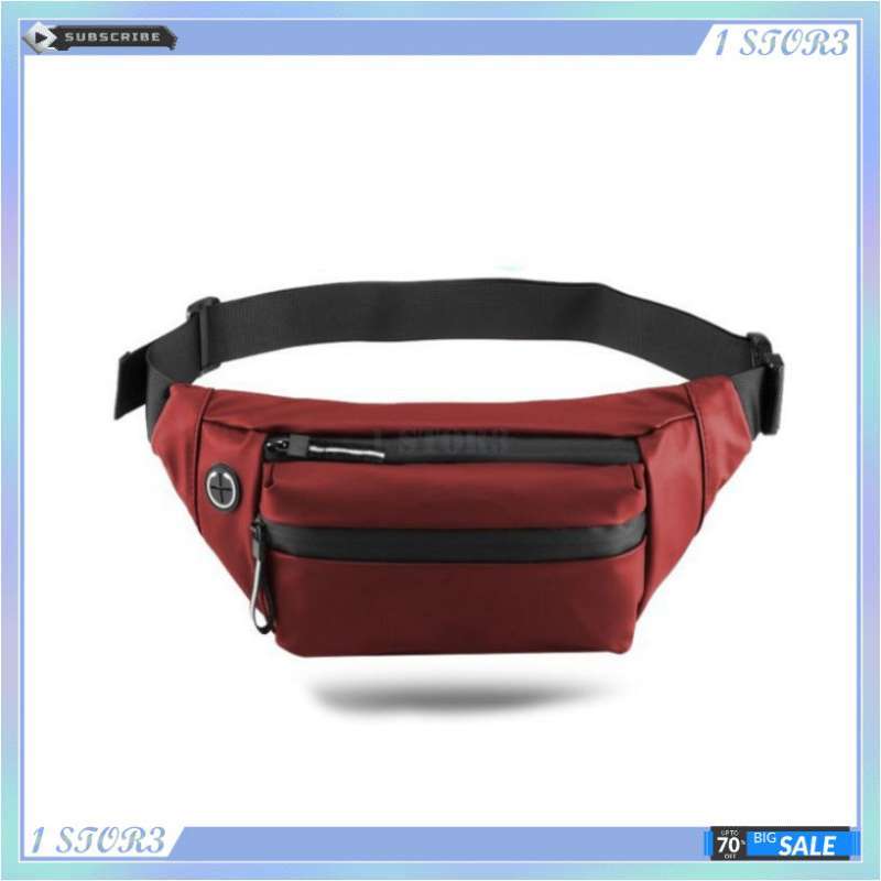 Promo Tas Waistbag Phantom K 512-Navy Diskon 33% di Seller 1-STORE ...