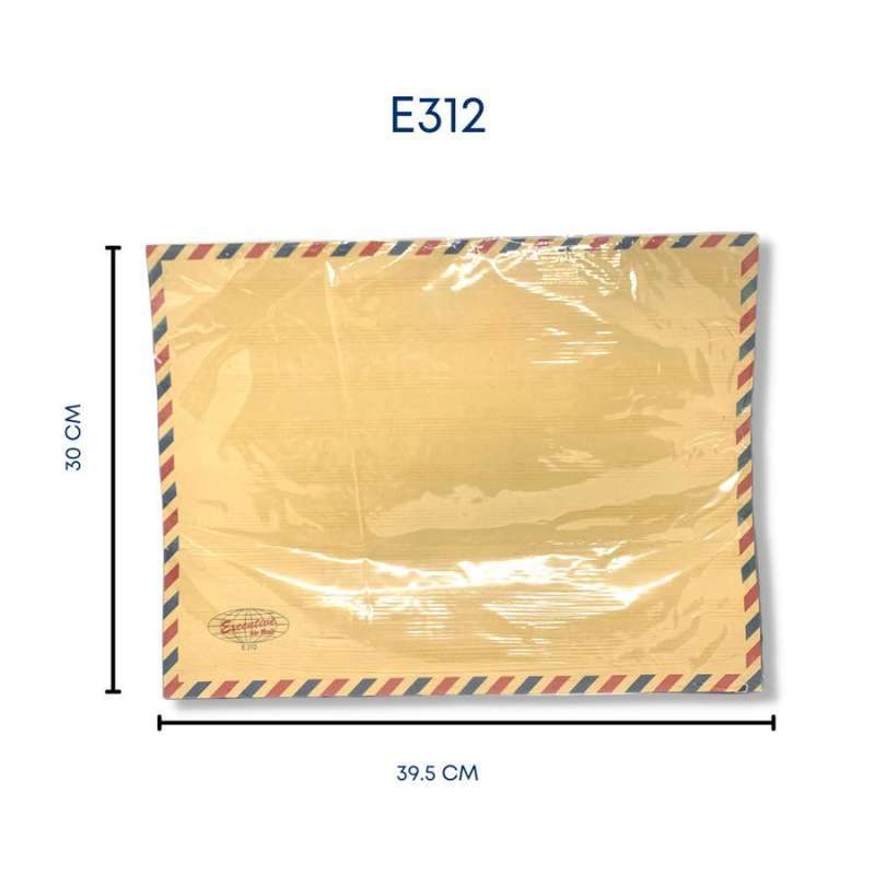 Jual Map Lamaran Kerja / Air Mail Executive Tali / Amplop Coklat - 312 ...