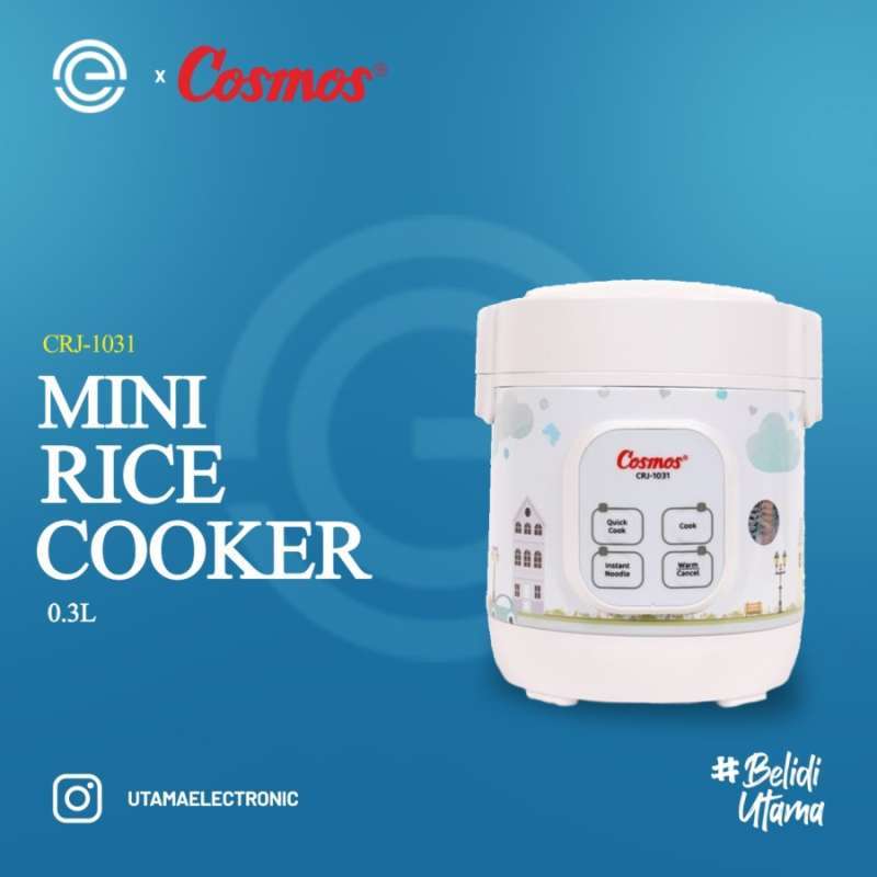 Promo COSMOS Mini Digital Rice Cooker 4 in 1 - CRJ-1031 Diskon 13% di ...