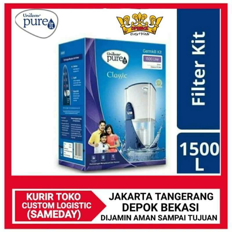 Jual Refill Pureit Germkill Kit 1500 L Pure It Germ Kill Gkk Classic 9L ...