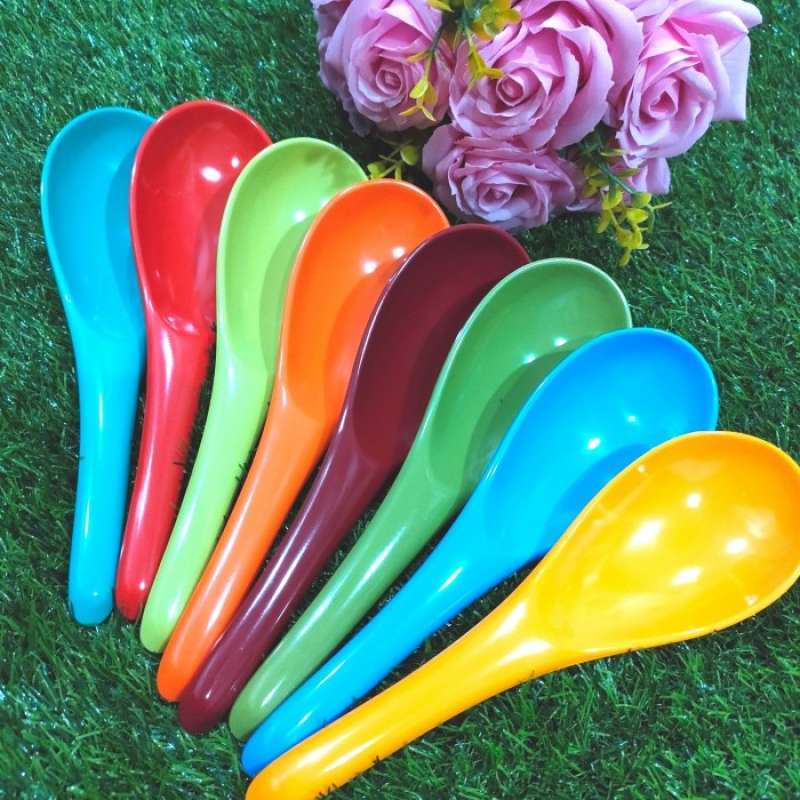 Jual Sendok Sayur Melamin Golden Varian Warna - Hijau Tentara Di Seller ...
