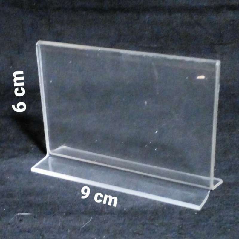 Jual Akrilik Display No Meja Ukuran 6x9cm Model Landscape Di Seller ...