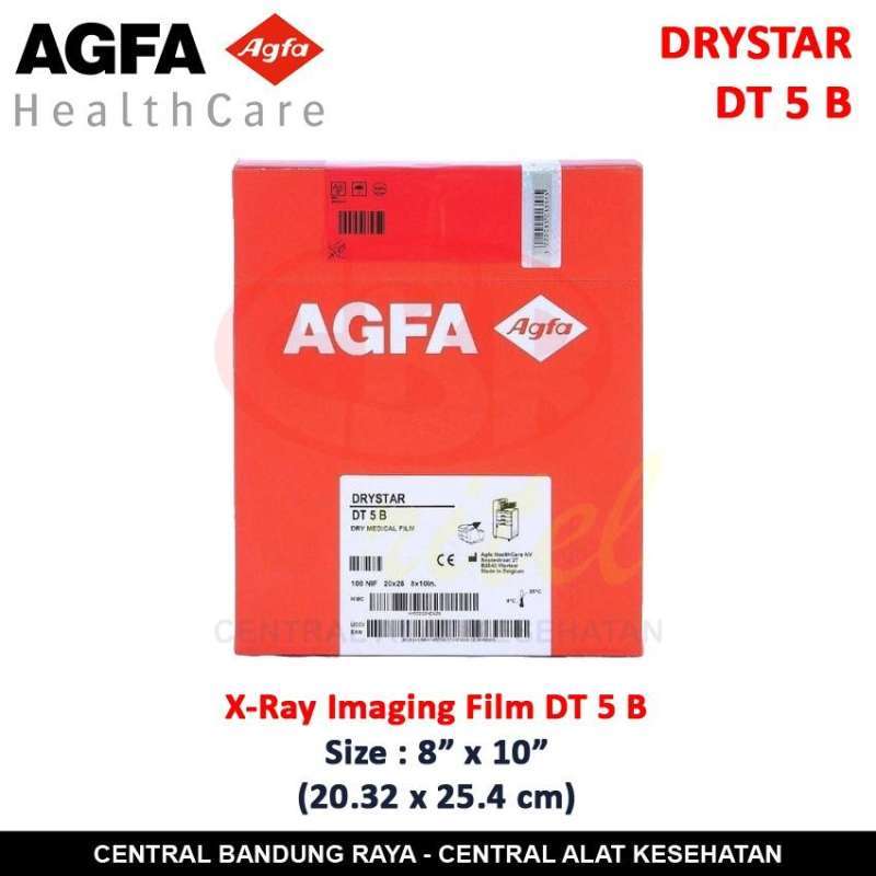 Jual Agfa Dt5b Imaging Film X-ray / Rontgen Radiologi | 8 X 10 Inch Di ...