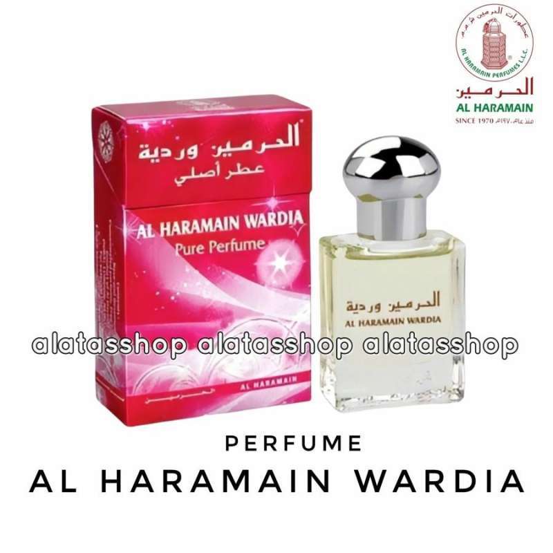Jual Perfume Al Haramain Wardia 15ml parfum non alkohol import original UEA di Seller Alatasshop ...