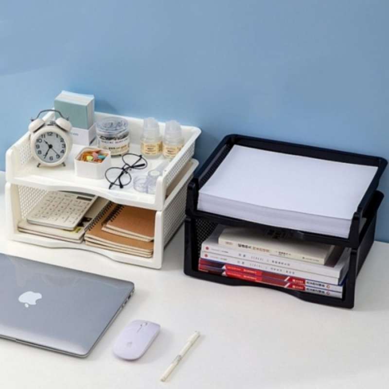 Jual RAK MEJA ORGANIZER KERTAS SERBAGUNA PORTABLE RAK DOKUMEN LACI ...