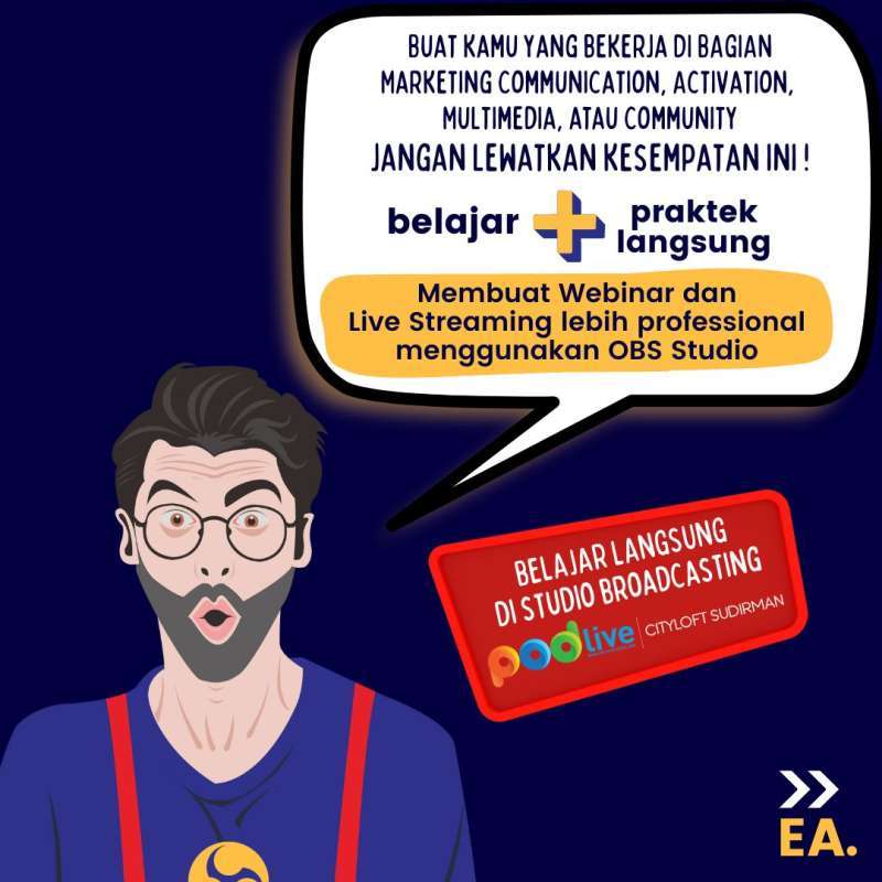 Jual Excellence.asia Kelas Tatap Muka - Obs Studio Masterclass ... Jual Excellence.asia Kelas Tatap Muka - Obs Studio Masterclass ...