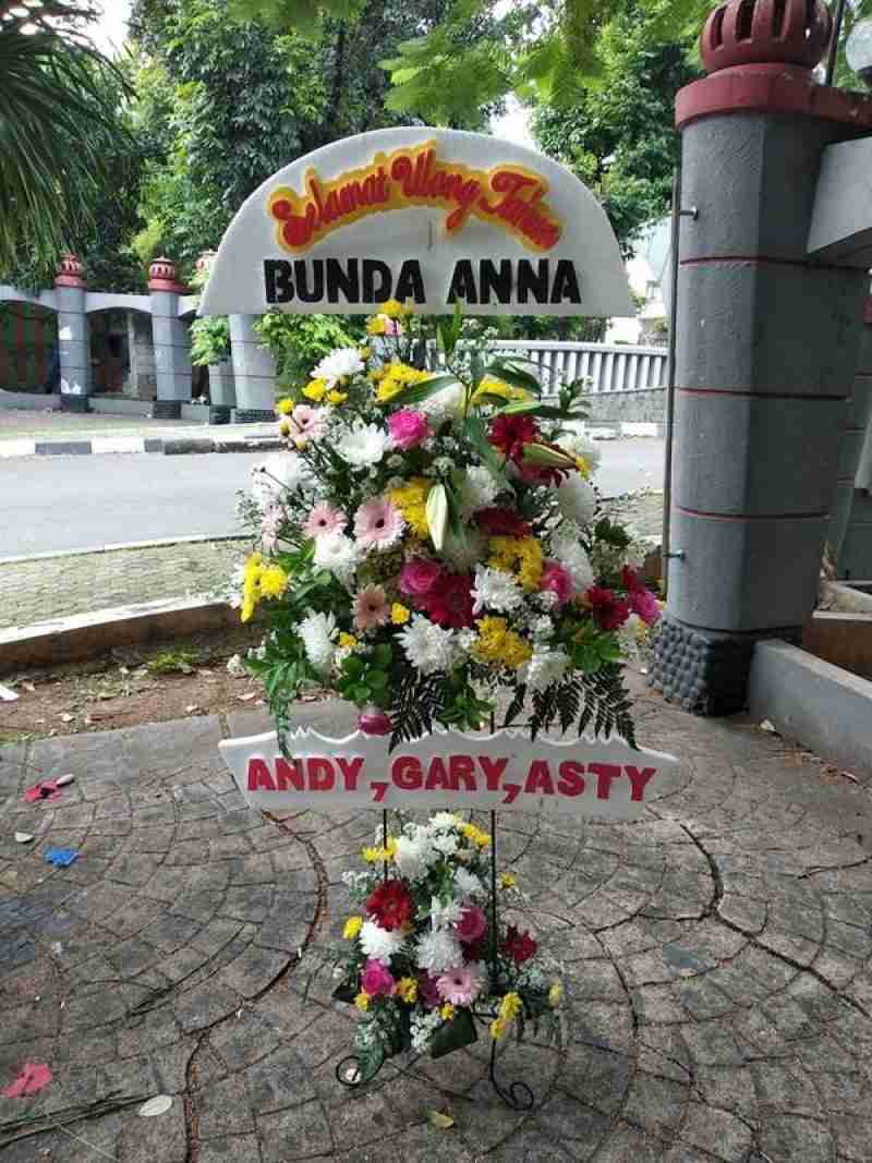 Promo Karangan Bunga Standing Flower Ucapan Doa Florist 2 Tingkat ...