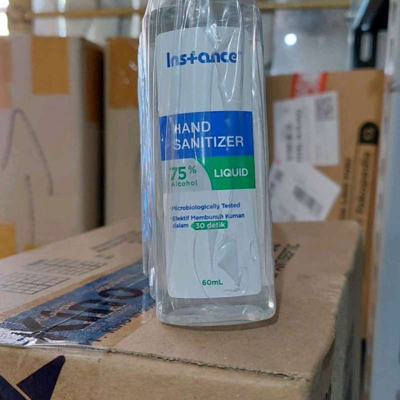 Promo Instance Hand Sanitizer Liquid Spray 60ml Diskon 21% Di Seller ...