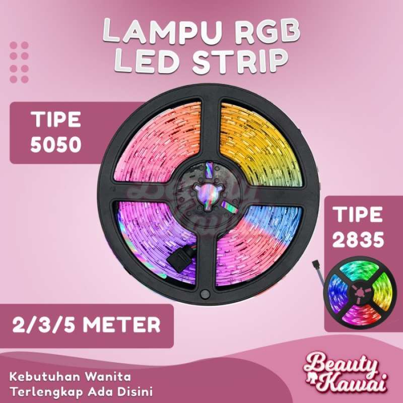 Jual Lampu Tumblr LED Strip Hias Perlengkapan Rumah Outdoor dan Indoor ...