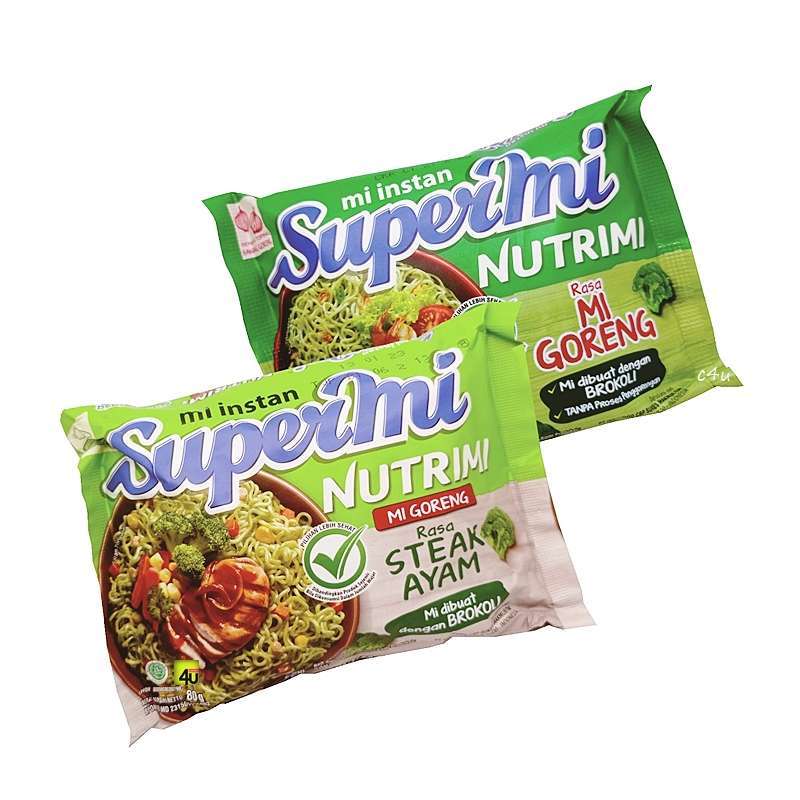Promo Supermi NUTRIMI - Mie Instan Bernutrisi - 80g Diskon 20% di ...