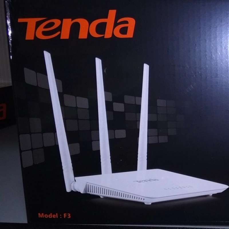 Promo Tenda F3 - Wireless N Router 300Mbps Tenda F3 - Wireless N Router ...