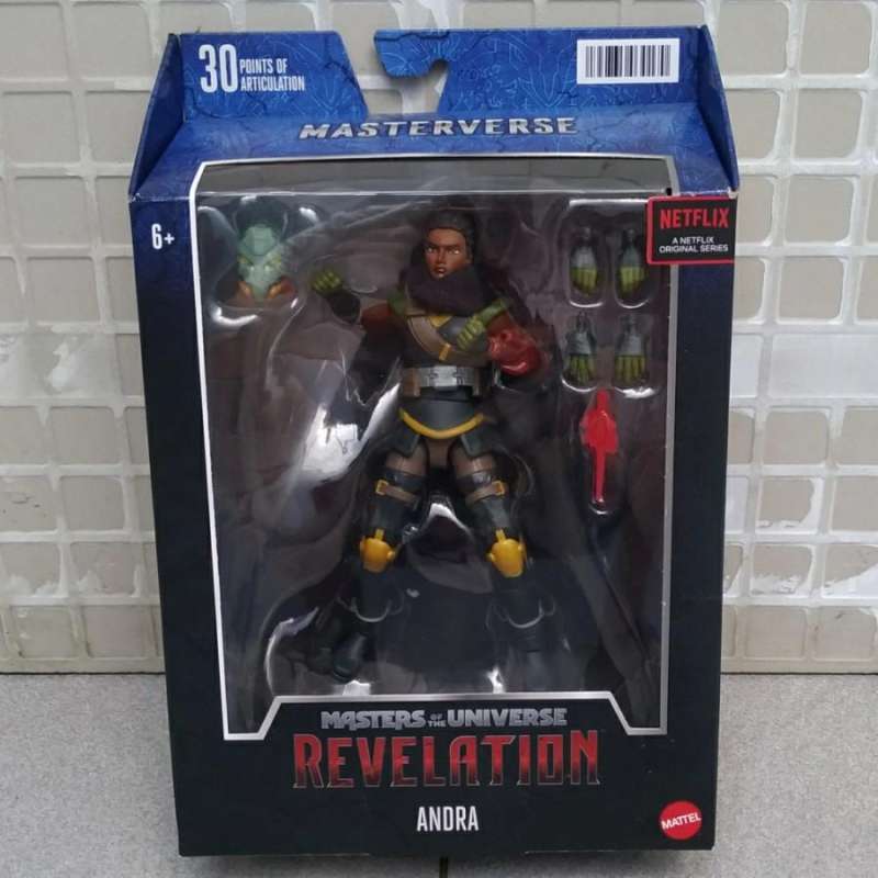 Jual MASTERS OF THE UNIVERSE MOTU REVELATION MASTERVERSE ANDRA HE-MAN ...