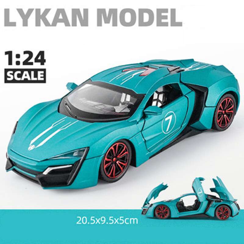 Jual 1:24 Lykan Hypersport Alloy Sport Car Model Diecasts & Toy Metal ...