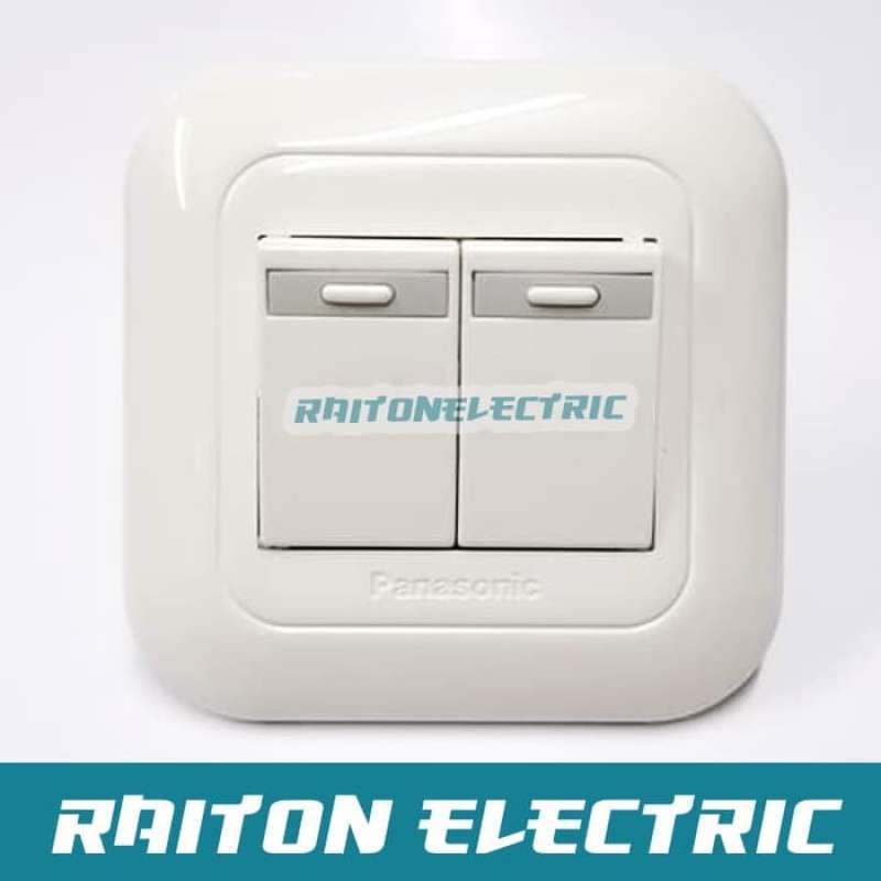 Promo Saklar Seri / Saklar Double / Dua Saklar Wide Series Panasonic ...