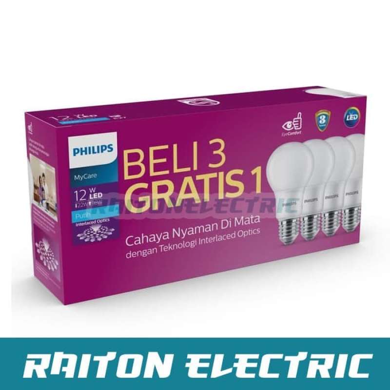 Jual Lampu Led Philips 12 Watt 1 Dus Original Murah - Harga Diskon Juni 2024 | Blibli.com