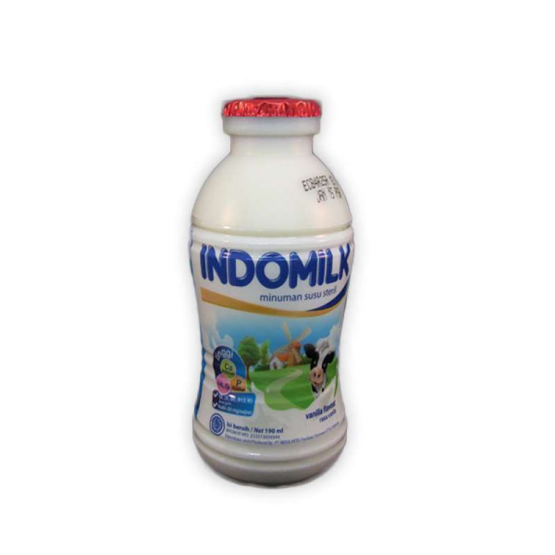 Jual Indomilk Steril Milk Vanila 190 Ml Di Seller Frestive Supermarket ...