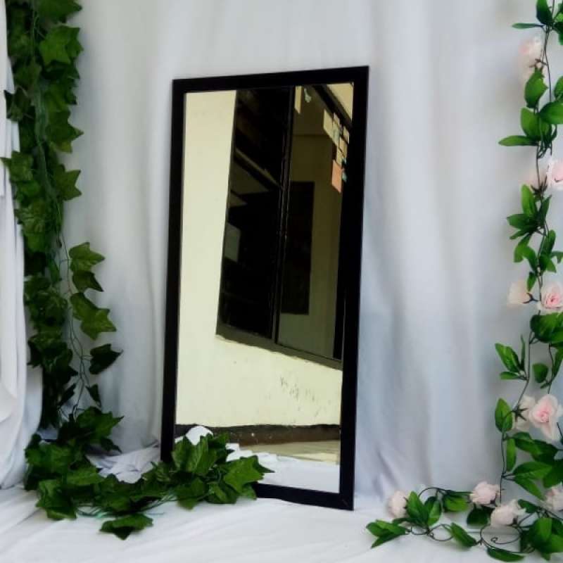 Jual Kaca Salon Hiasan Dinding Kamar Tidur Cermin Rias Persegi Panjang ...