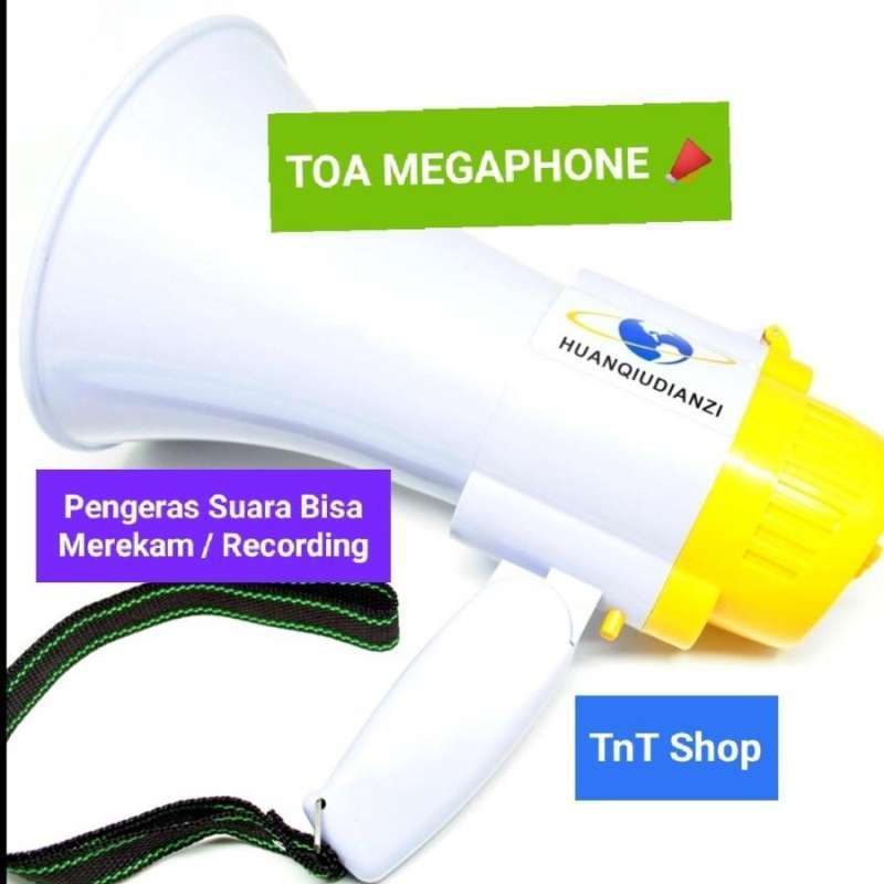 Jual Toa Megaphone Pengeras Suara Dengan Fungsi Bisa Record di Seller ...