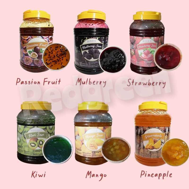 Jual Selai Buah Mulberry Fruit Jam Import Taiwan 4 Kg Selai Di Seller ...