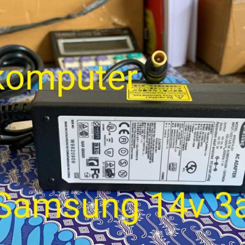 Jual Adaptor Charger Led Monitor Samsung 14v 3a Di Seller Mikazu Store ...