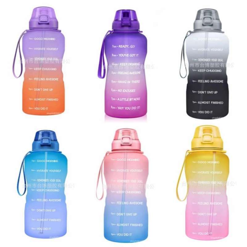 Jual Botol Motivasi 2 Liter - Botol Minum Gradasi - Botol Minum Viral ...