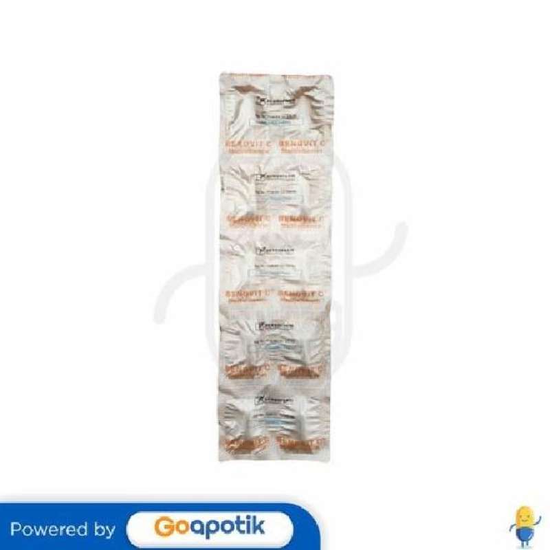 Jual BENOVIT C STRIP 10 KAPLET di Seller Cv. Apotek Merapi Mandiri ...