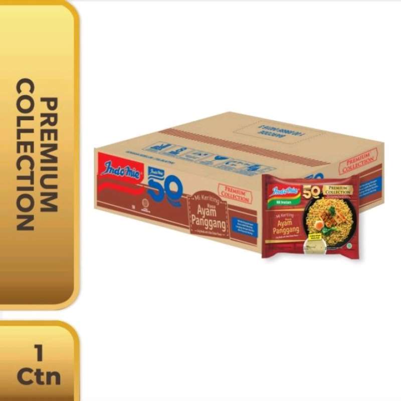 Jual Indomie Premium Collection Mi Keriting Rasa Ayam Panggang 1 Dus ...