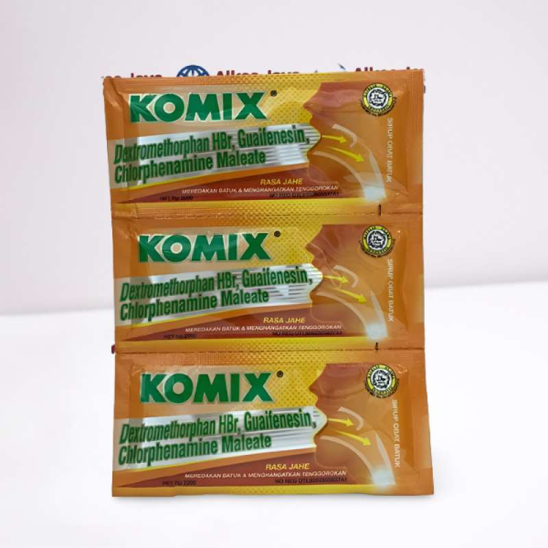 Jual Komix Adults Obat Batuk Cair Sachet (3 Sachet8) di Seller Tk ...