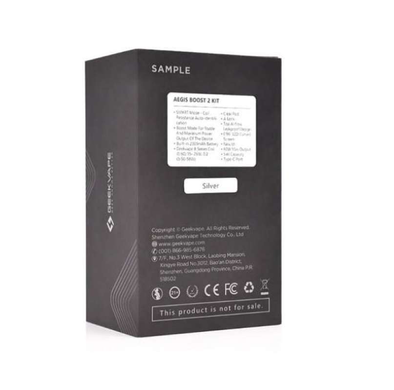 Jual Geekvape B60 / Aegis Boost 2 60w 2000mah Pod Mod Kit By Geek Vape ...