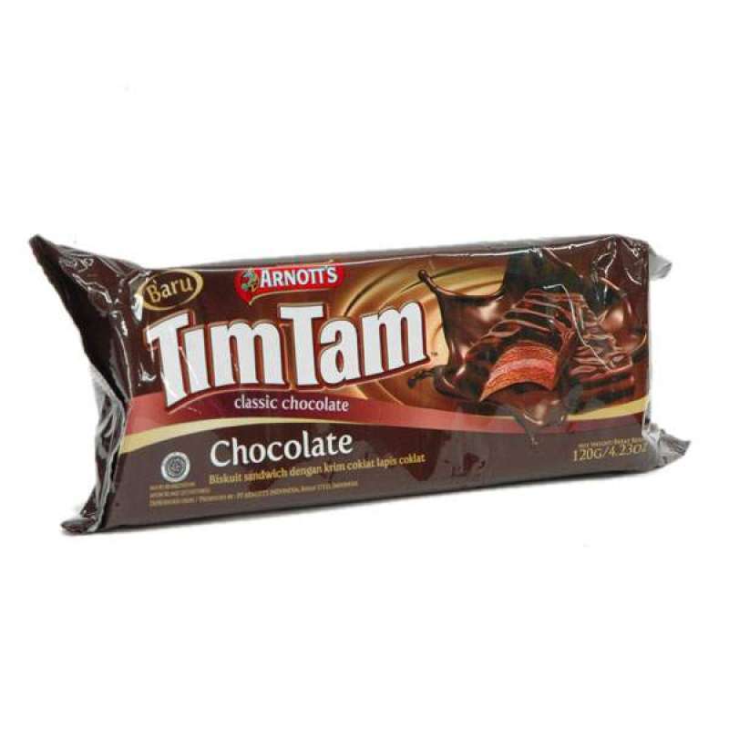 Jual TIM TAM BISCUIT CHOCO CHOCOLATE 120 GR di Seller FRESTIVE ...