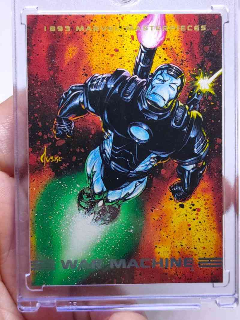 Jual ORIGINAL Kartu Marvel Masterpieces 1993 Iron Man War Machine ...