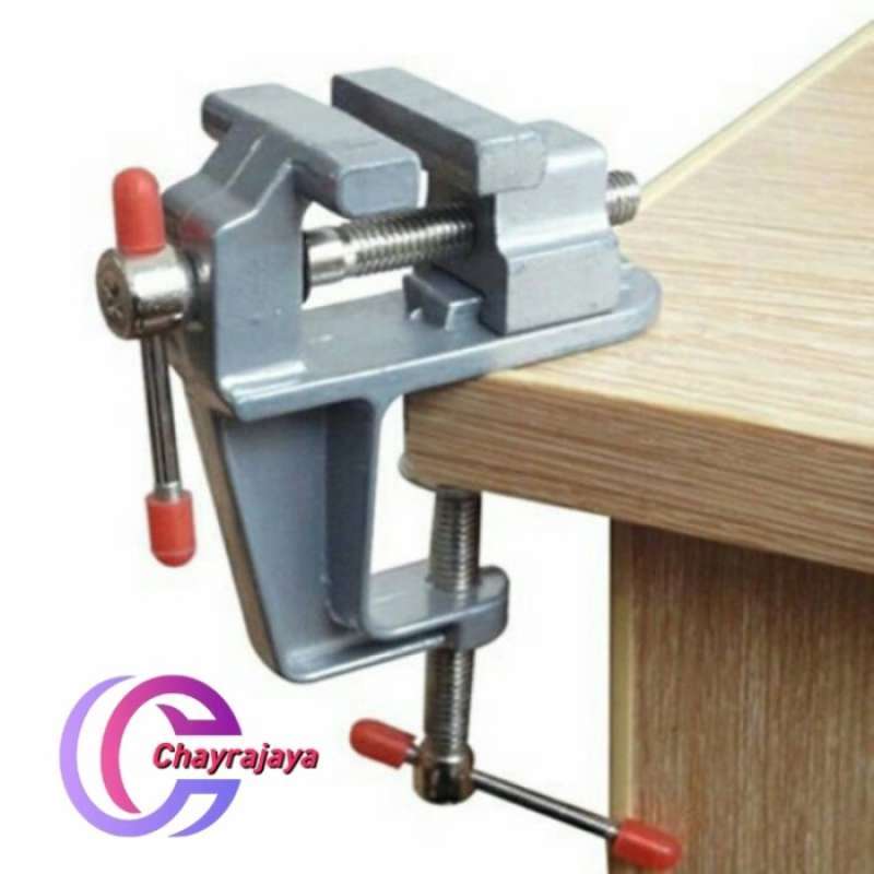 Promo Penjepit Meja Ragum Clamp Clip Meja Bench Vise Table Diskon 50% ...