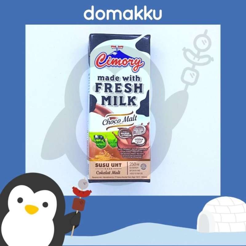 Promo Cimory UHT Choco Malt (Susu UHT rasa Cokelat malt) 250ml, Halal ... Promo Cimory UHT Choco Malt (Susu UHT rasa Cokelat malt) 250ml, Halal ...