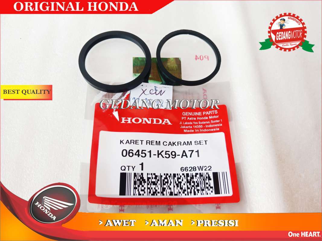 Jual Seal Set Piston Kaliper Rem Genio Vario 125 150 Esp Led Ori Ahm Di Seller Gedang Motor ...