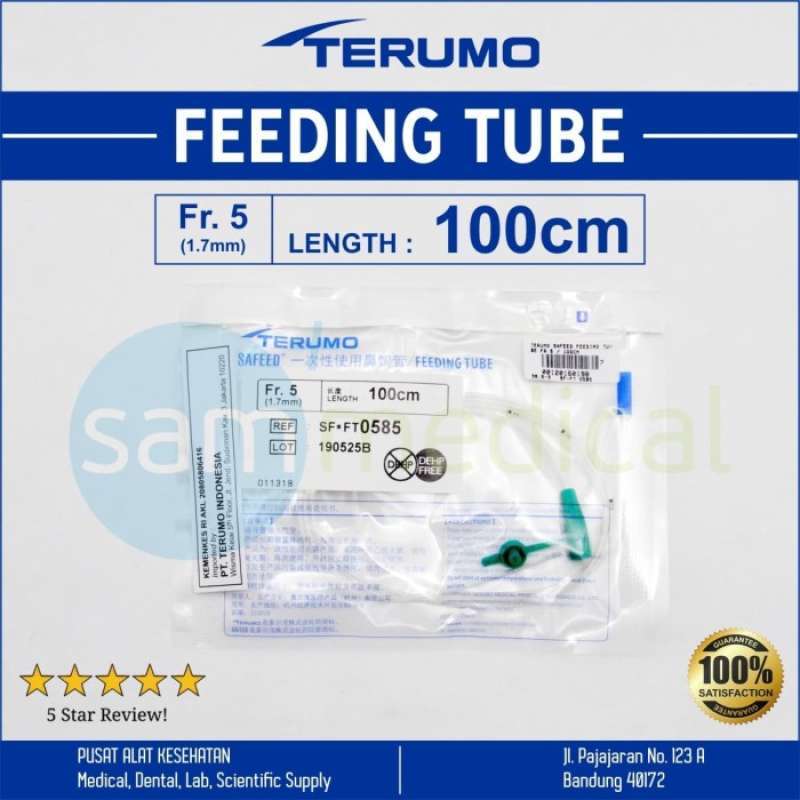 Jual Terumo Safeed Feeding Tube 5 Fr 100cm - Selang Makan Di Seller Sam ...