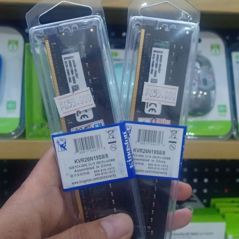 Jual Memory Ram Pc Kingston Kingstone Ddr4 Ram 8gb Lifetime