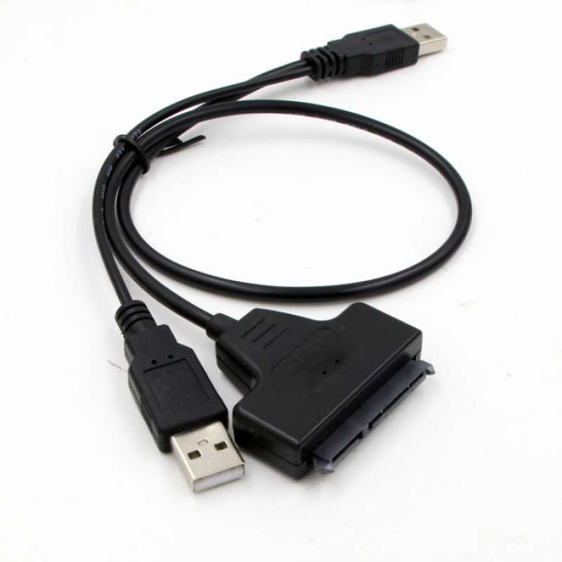 Jual USB2.0 to SATA Cable SATA 7+15 Pin Hard drive Cable Connector Data ...