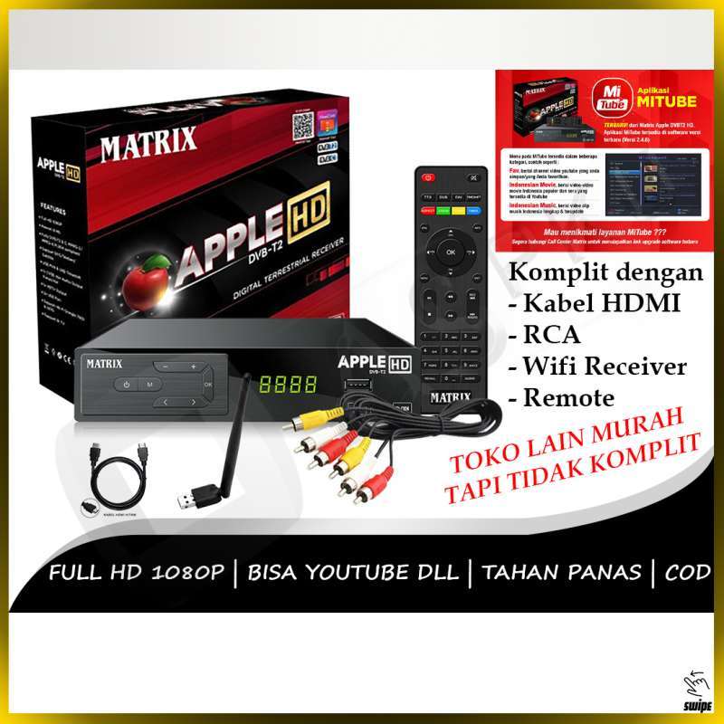 Promo Set Top Box ANALOG TO DIGITAL Receiver TV Televisi Menonton Penghubung Penyambung Hp ...