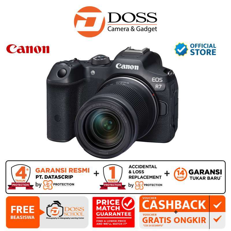 Promo Canon EOS R7 Mirrorless Camera with 18-150mm Lens / EOS R 7 ...