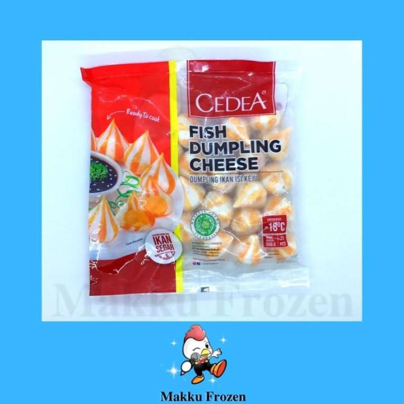 Jual Cedea Fish dumpling cheese(Olahan ikan&keju), Makanan Beku 500g ...