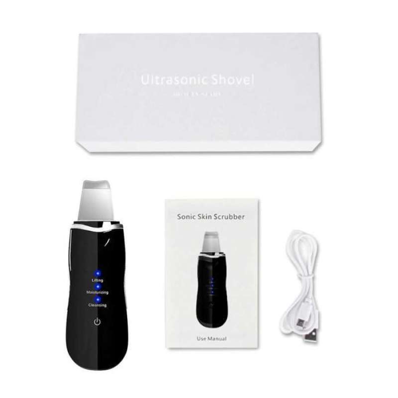 Jual Alat Pembersih Wajah Muka Elektrik Ultrasonic Facial Scrubber ...