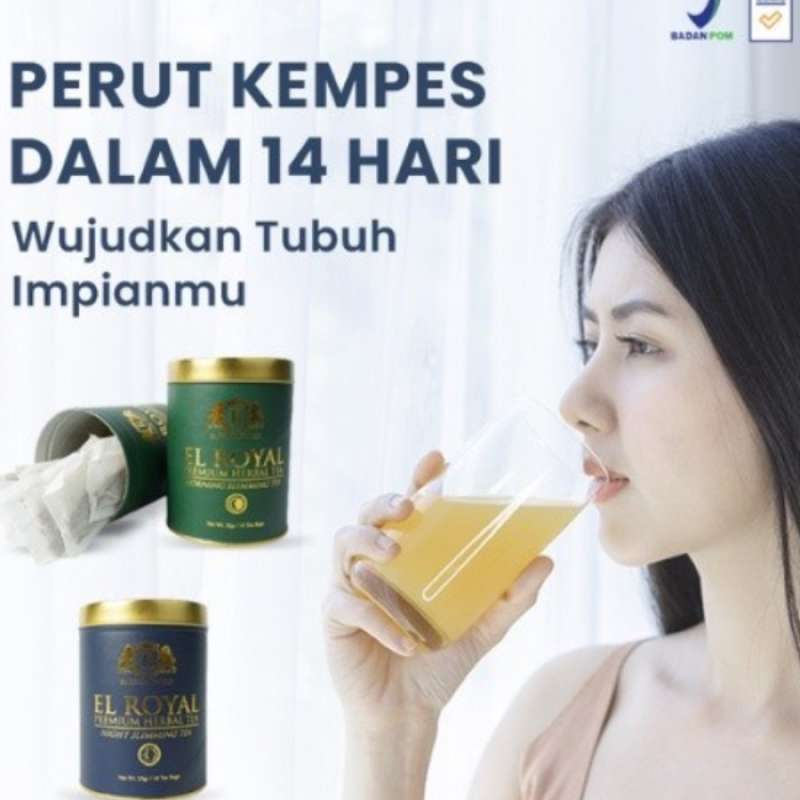 Promo El Royal Premium Herbal Tea / Teh Herbal Untuk Kesehatan Diskon ...