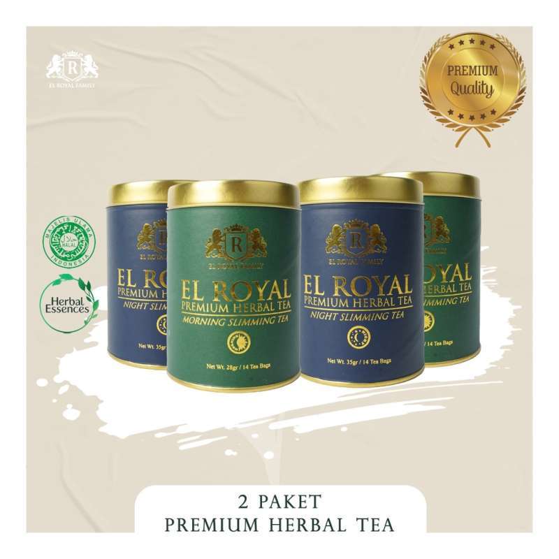 Promo El Royal Premium Herbal Tea / Teh Herbal Untuk Kesehatan Diskon ...