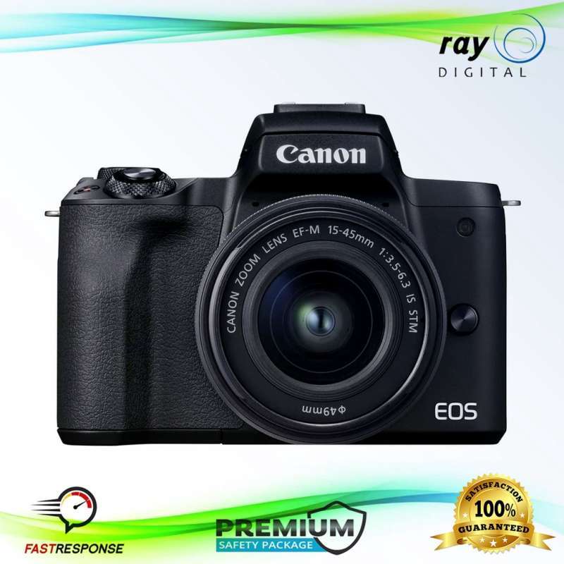 Jual Canon EOS M50 Mark II EF-M 15-45 IS STM Black - Canon EOS M50 Mark II Mirrorless Digital ...