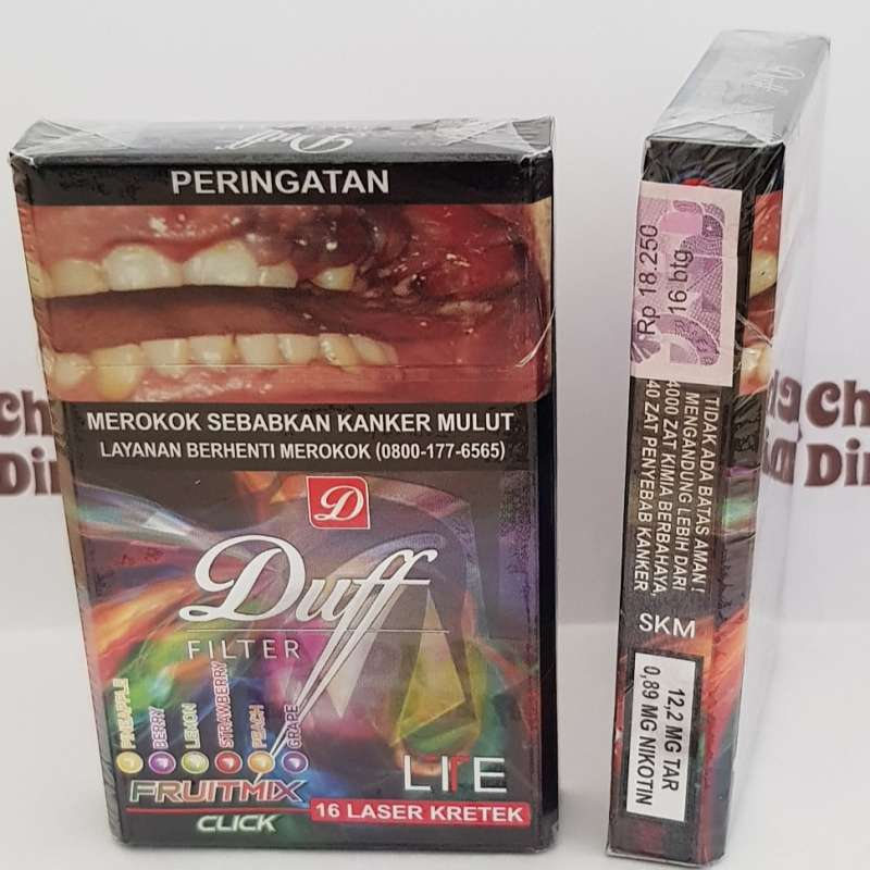 Jual Rokok Duff Fruitmix - 16 Batang Fruit Mix di Seller Dirgantara ...