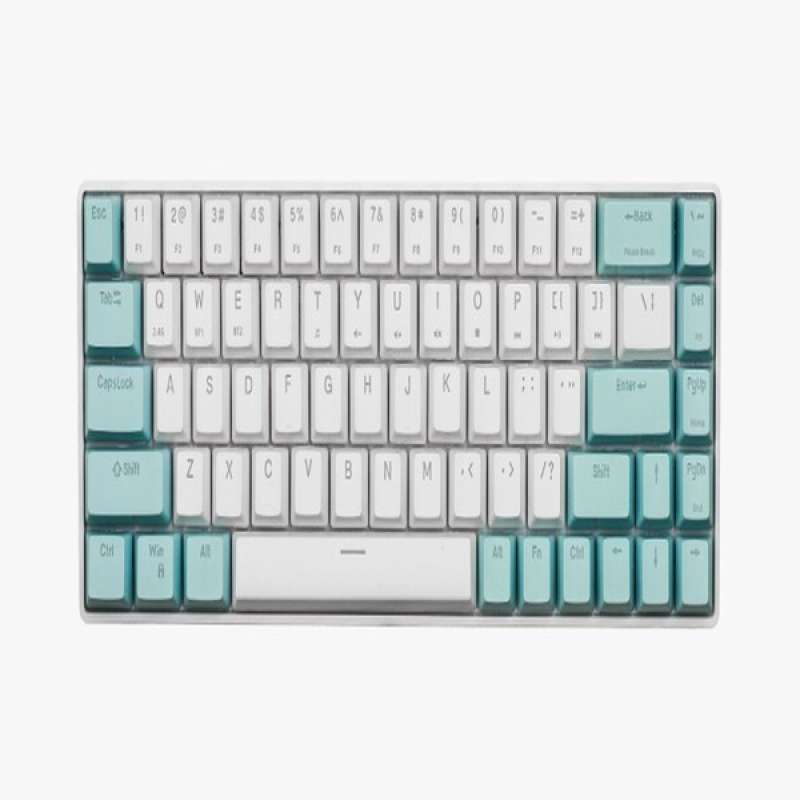 Promo Digital Alliance Gaming Keyboard Meca Air S Blue And White - Blue ...