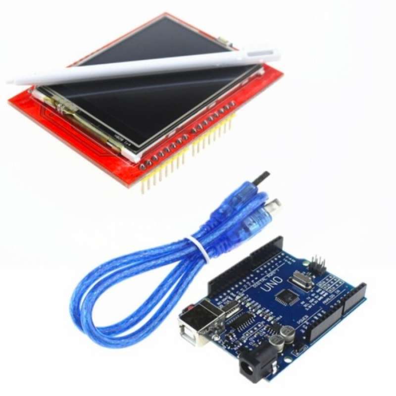 Jual Arduino Uno + TFT LCD 2.4 di Seller Cullen darrel - Pegadungan ...