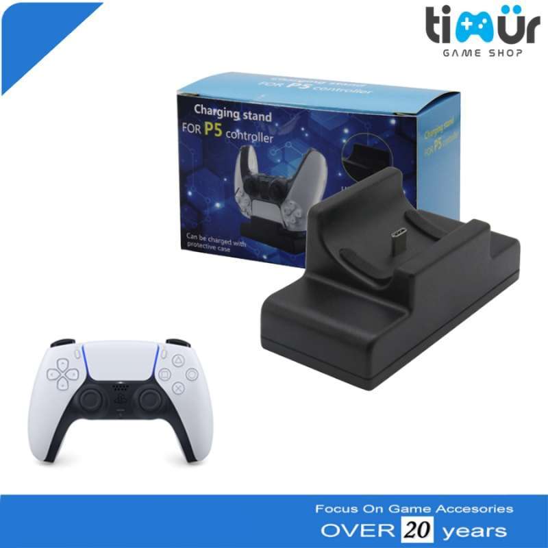 Jual Single Fast Charging Charge Station Dock DualSense Stick Stik PS5 ...